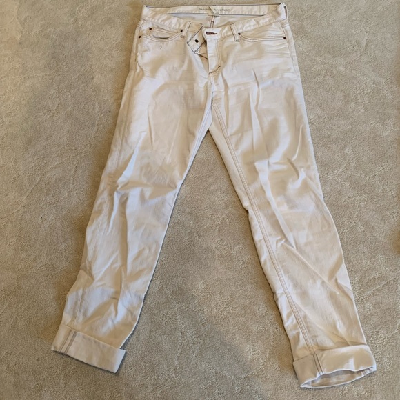 Banana Republic | Jeans | Banana Republic Creamcolored Jeans | Poshmark